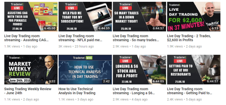 TradeNet Review - A Look Inside Meir Barak's Live Trading Room